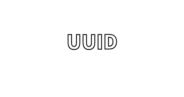 UUIDのメモ